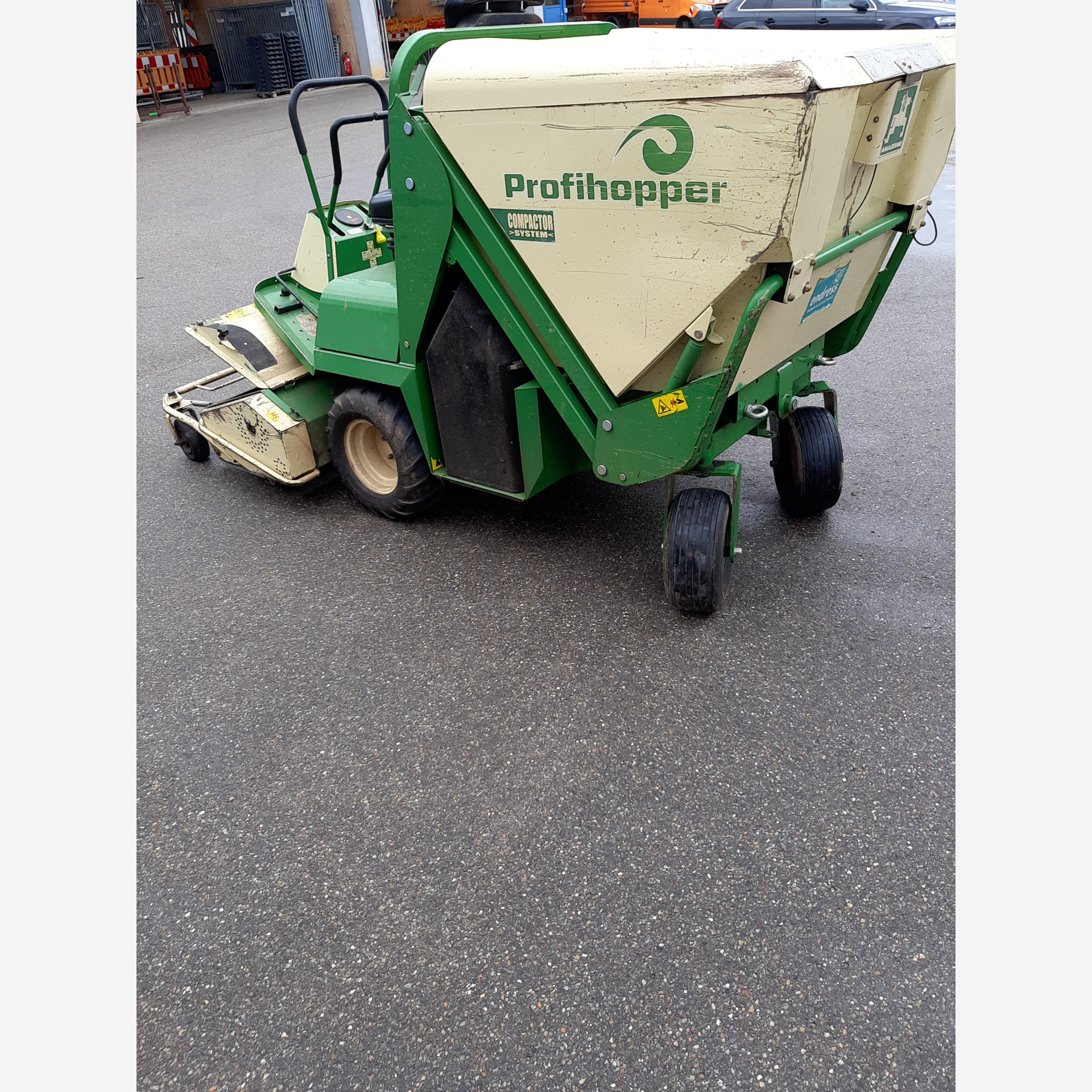 Amazone Profihopper Aufsitzmäher